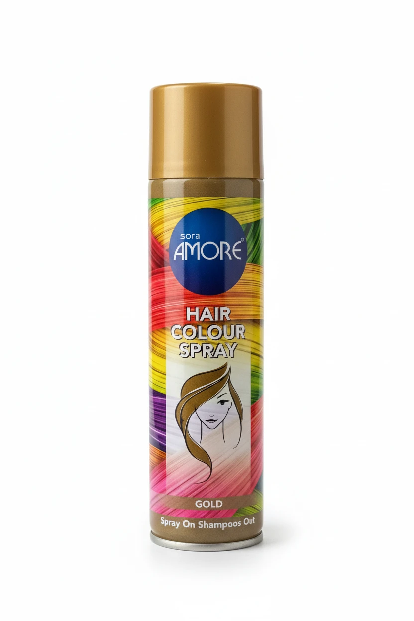 Amore hair color spray